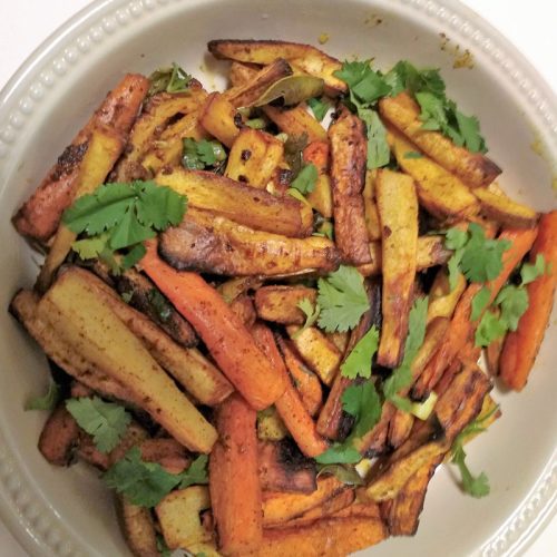Curry-roasted parsnips and carrots - The Together Plan